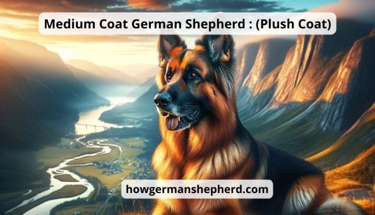 Medium Coat German Shepherd (Plush Coat) : 5 Cool Facts